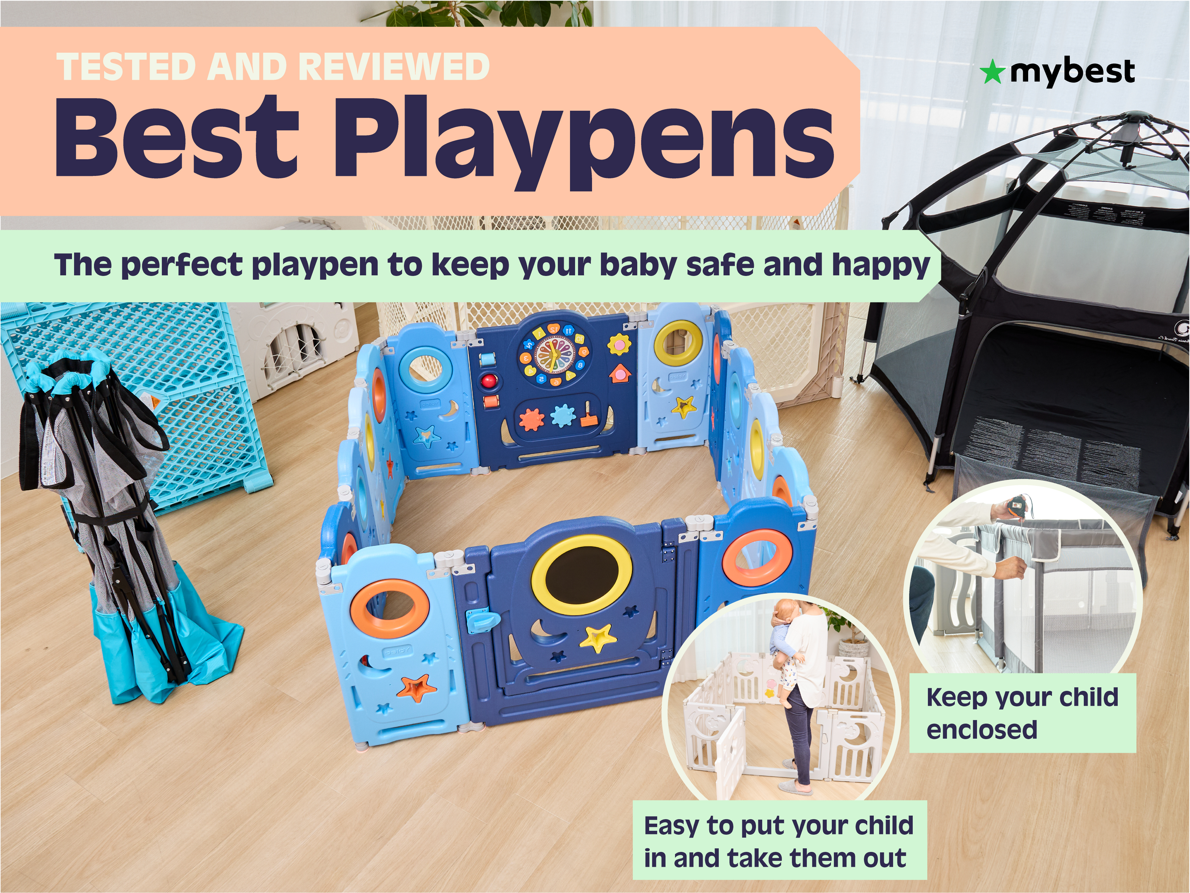 10 Best Playpens [Tested and Reviewed] | mybest