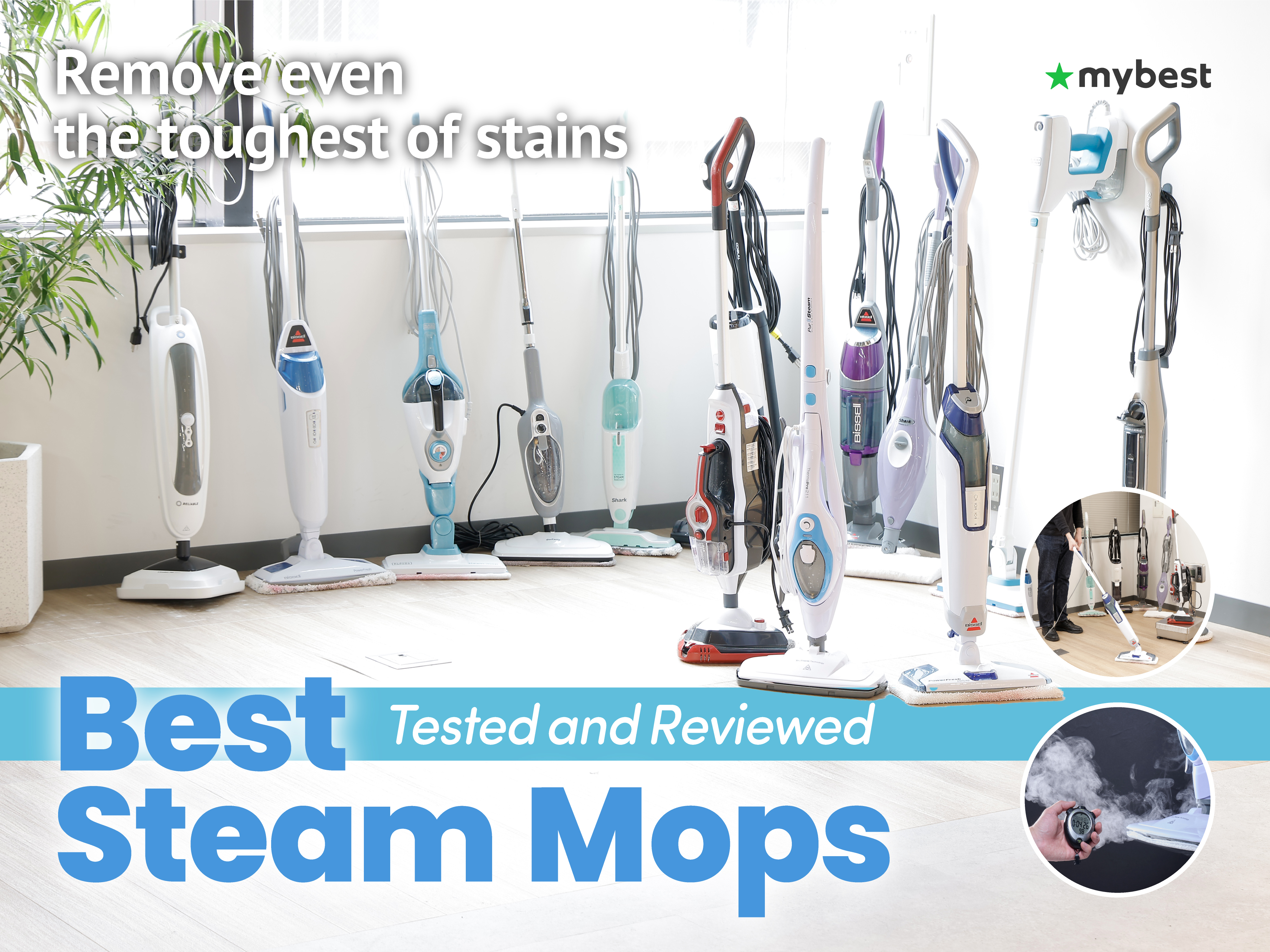 13 Best Steam Mops [Tested and Reviewed] | mybest