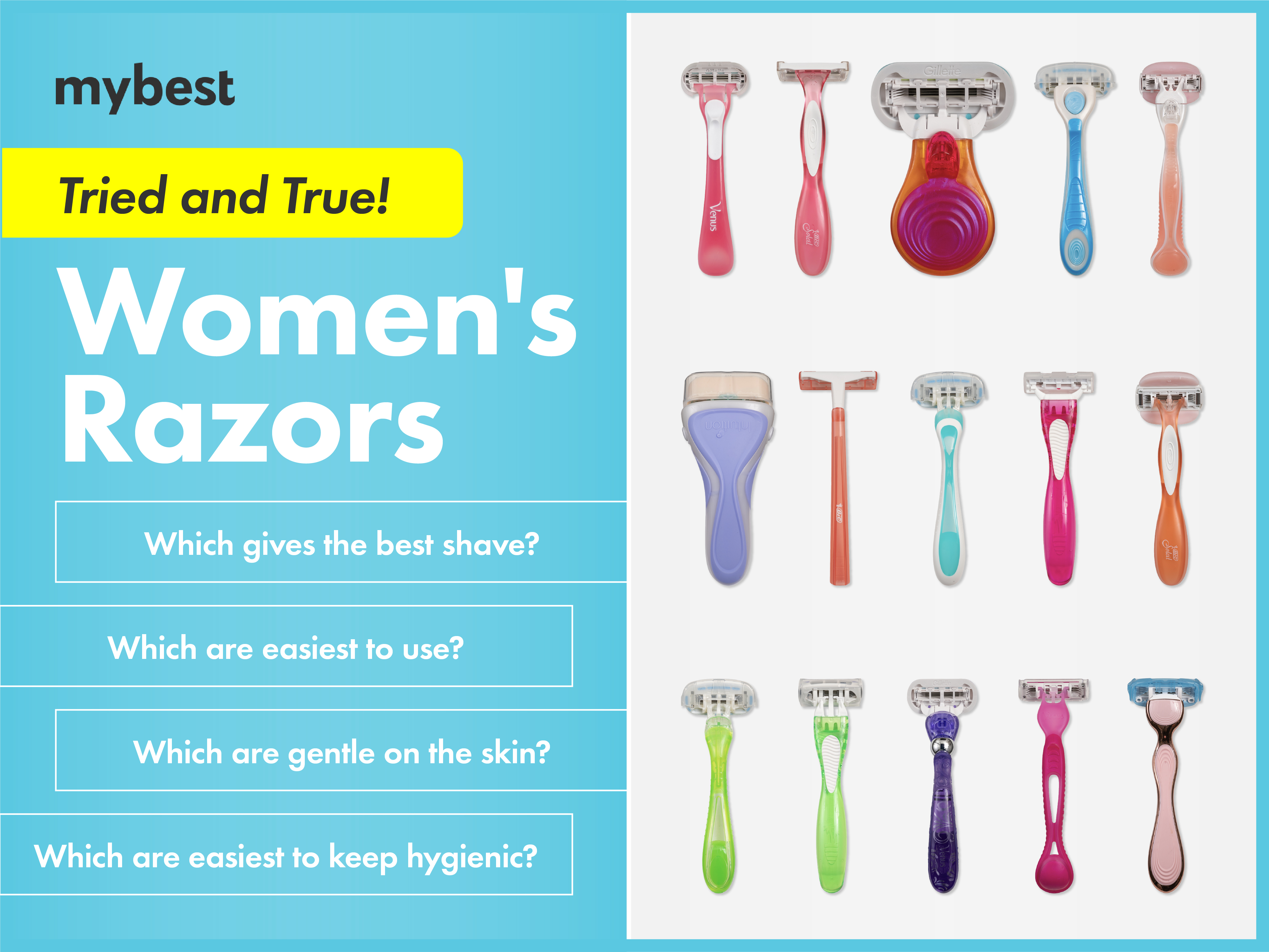 19 Best Razors for Women [Tested and Reviewed] | mybest