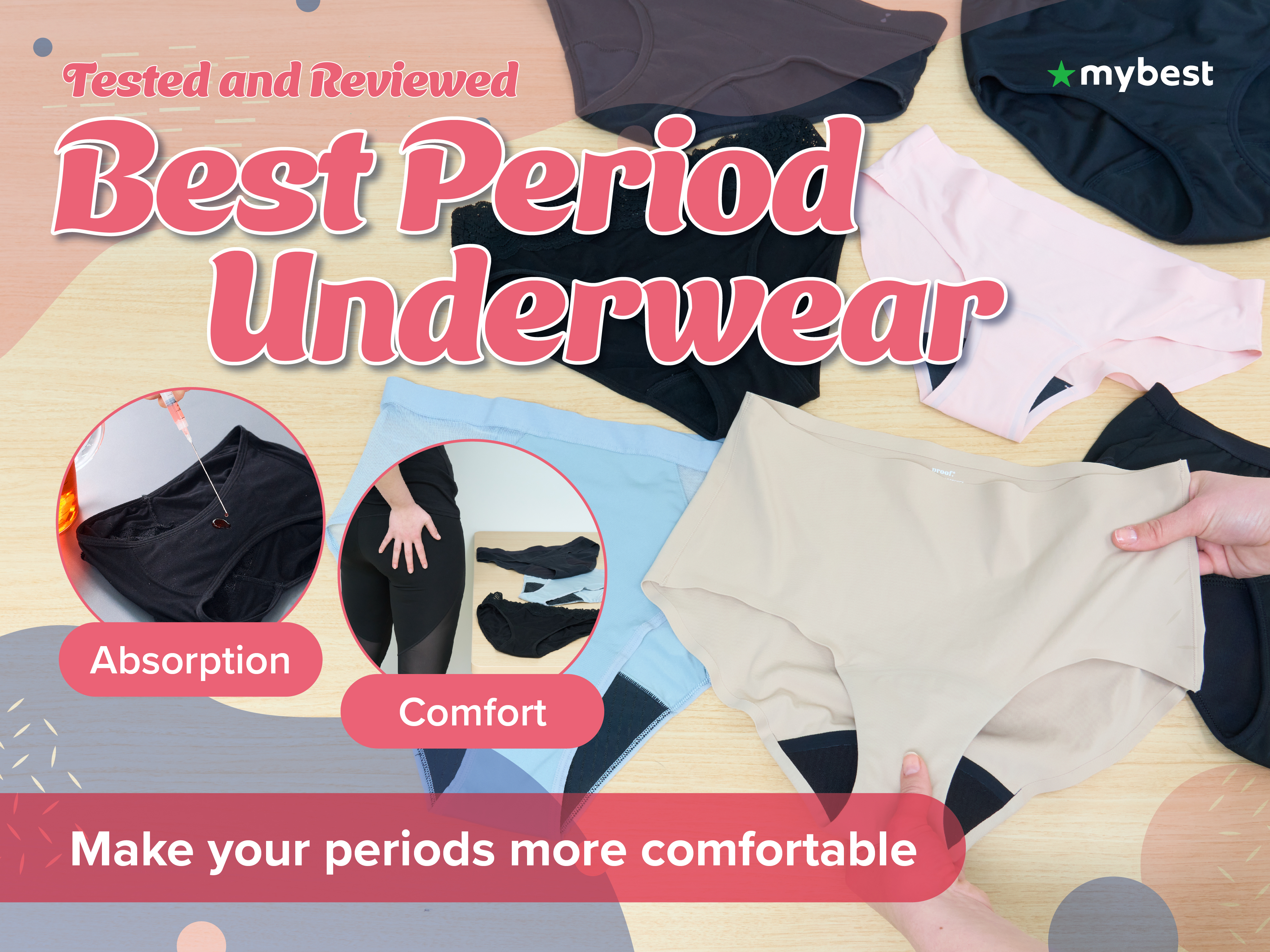 10 Best Period Underwear [Tested and Reviewed] | mybest