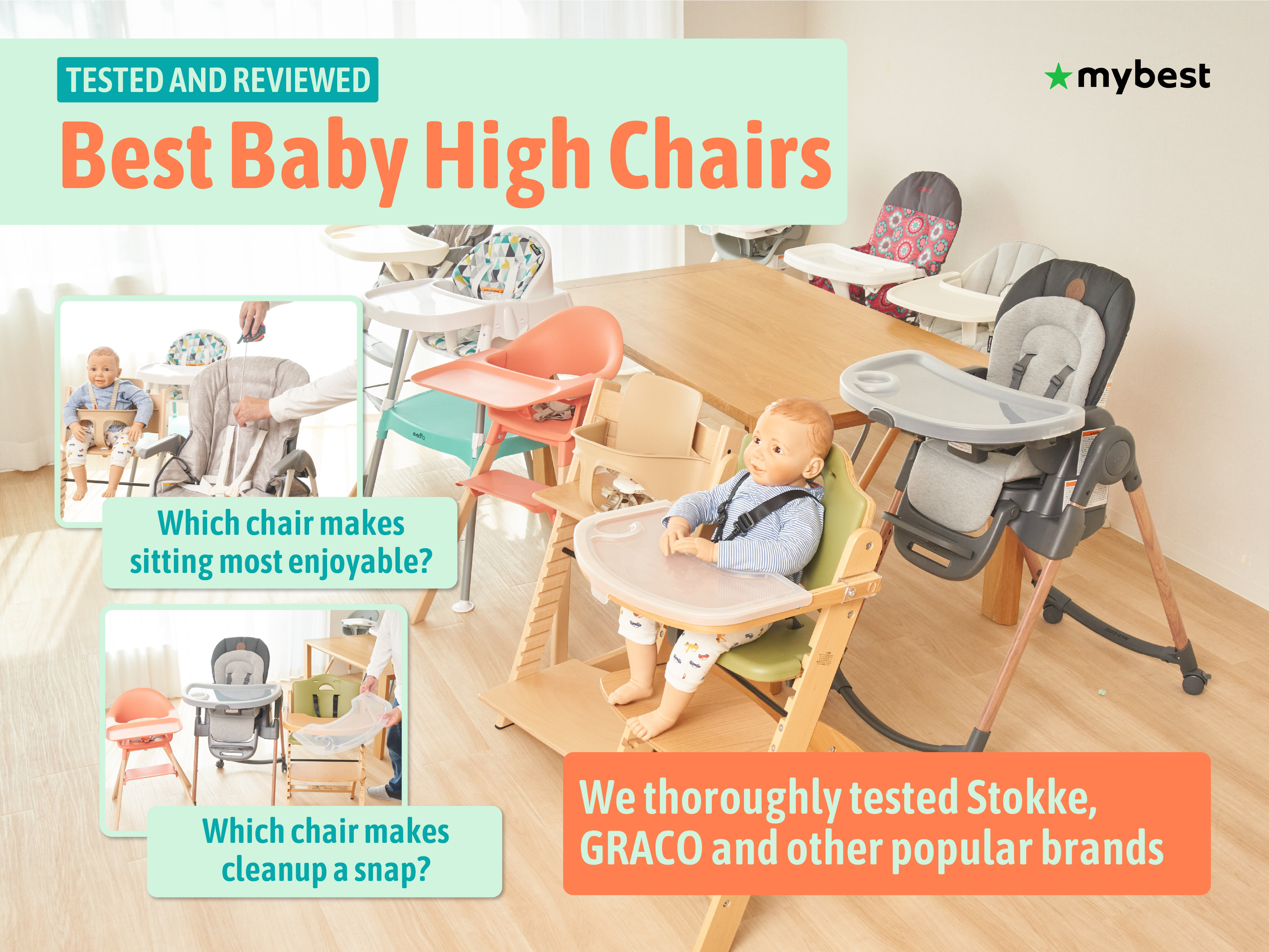 10 Best Baby High Chairs [Tested and Reviewed] | mybest