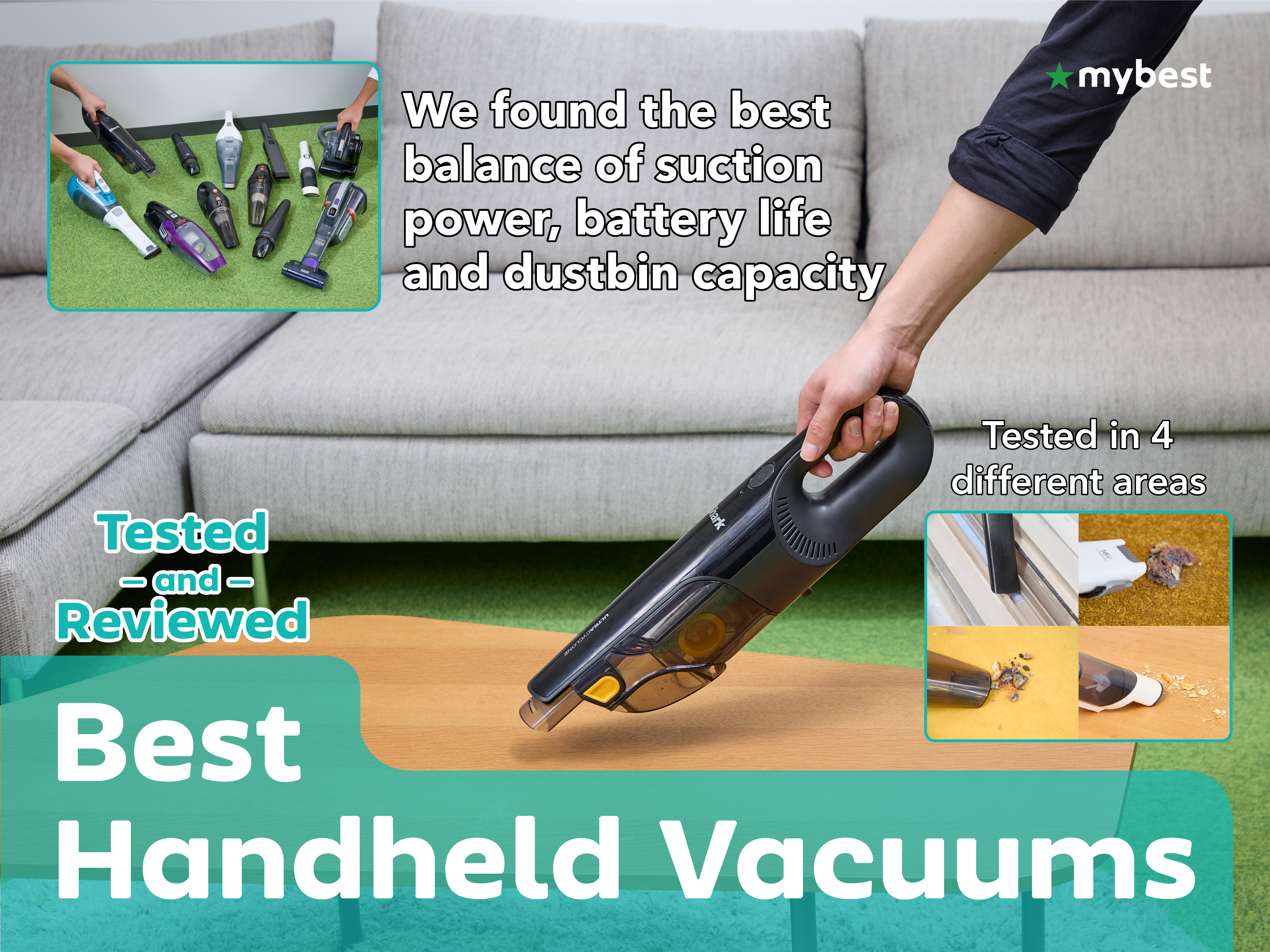 12 Best Handheld Vacuums [Tested and Reviewed] | mybest