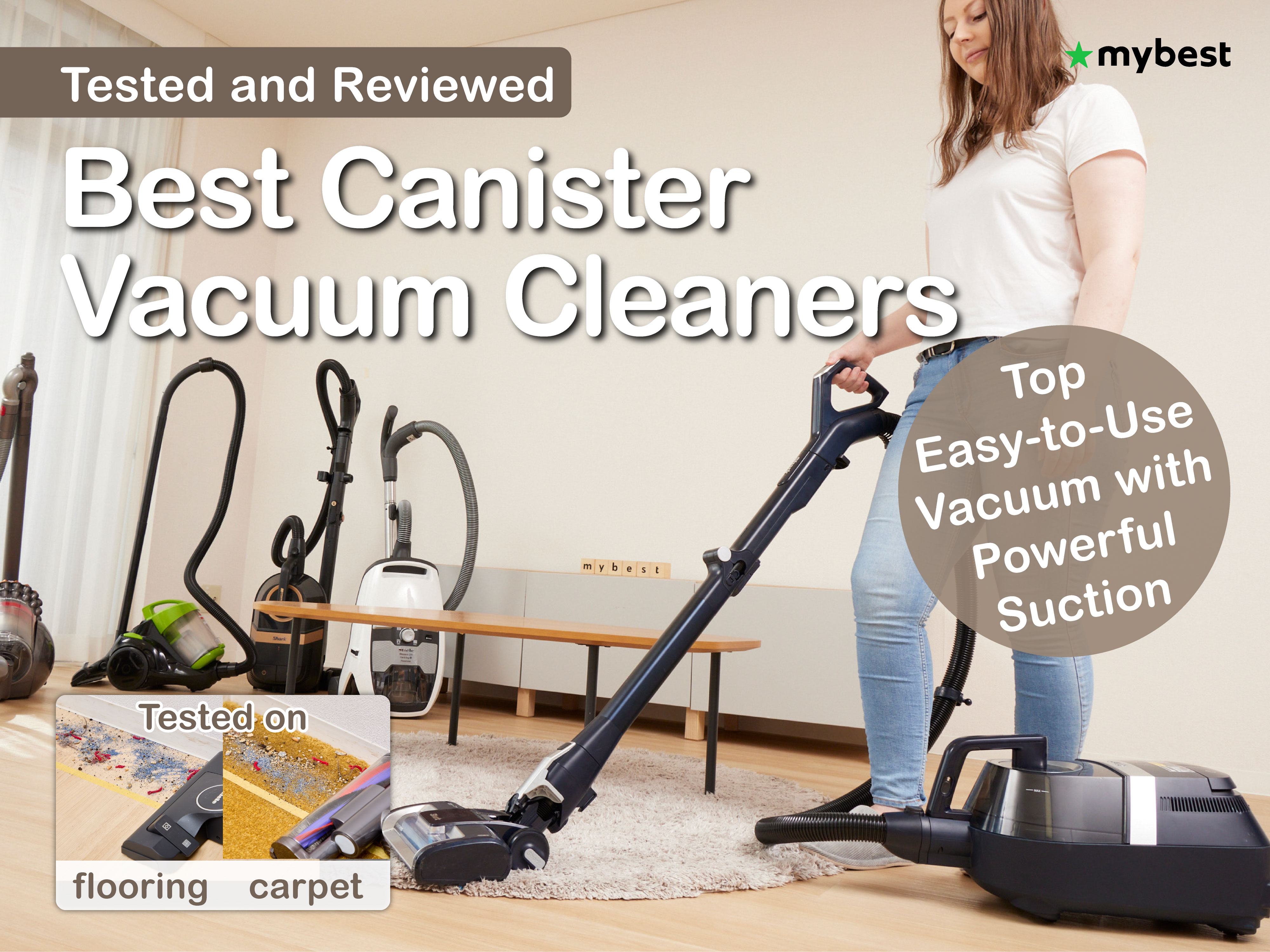 13 Best Canister Vacuum Cleaners [Tested and Reviewed] | mybest