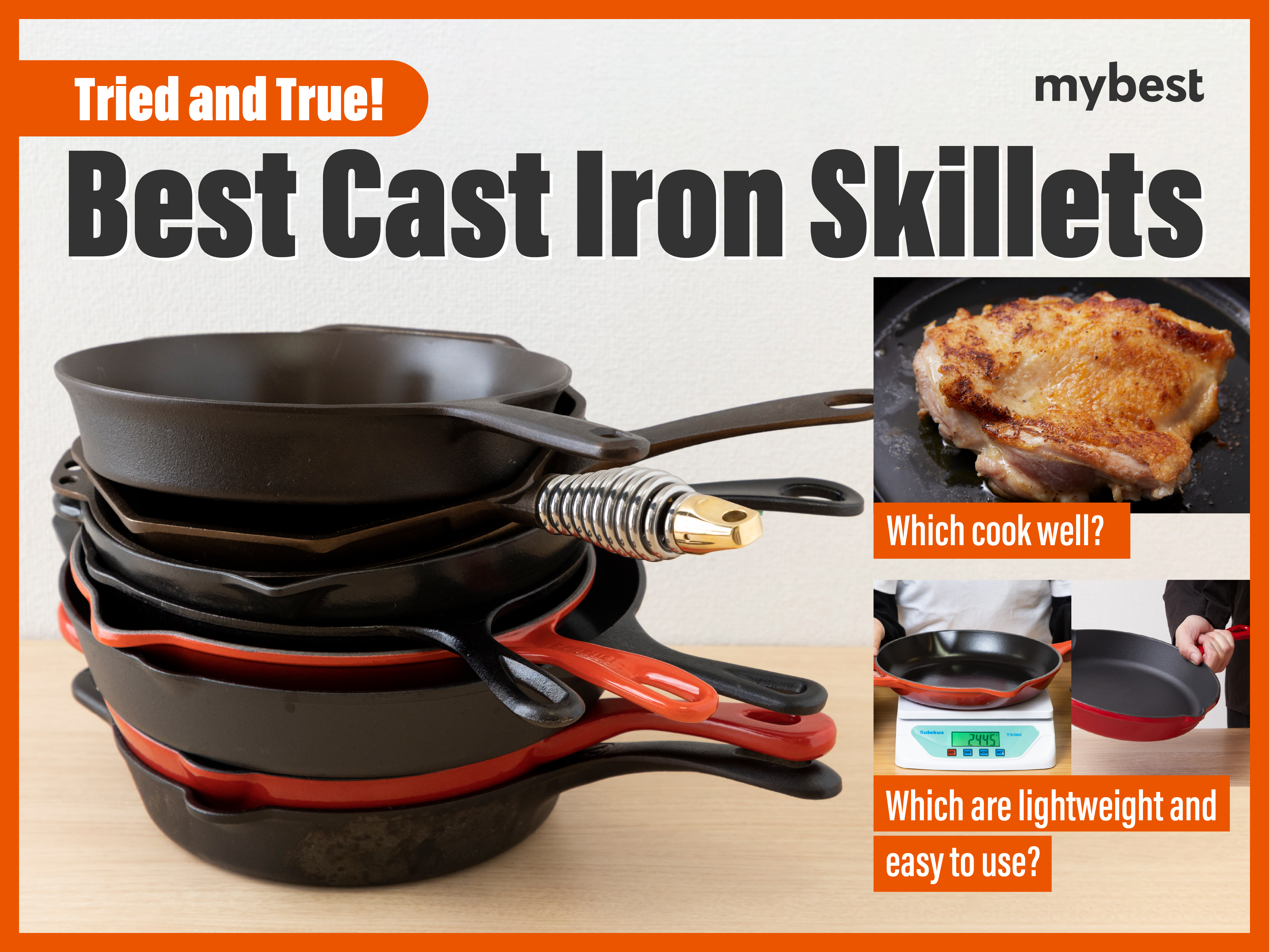 9 Best Cast Iron Skillets [Tested and Reviewed] | mybest