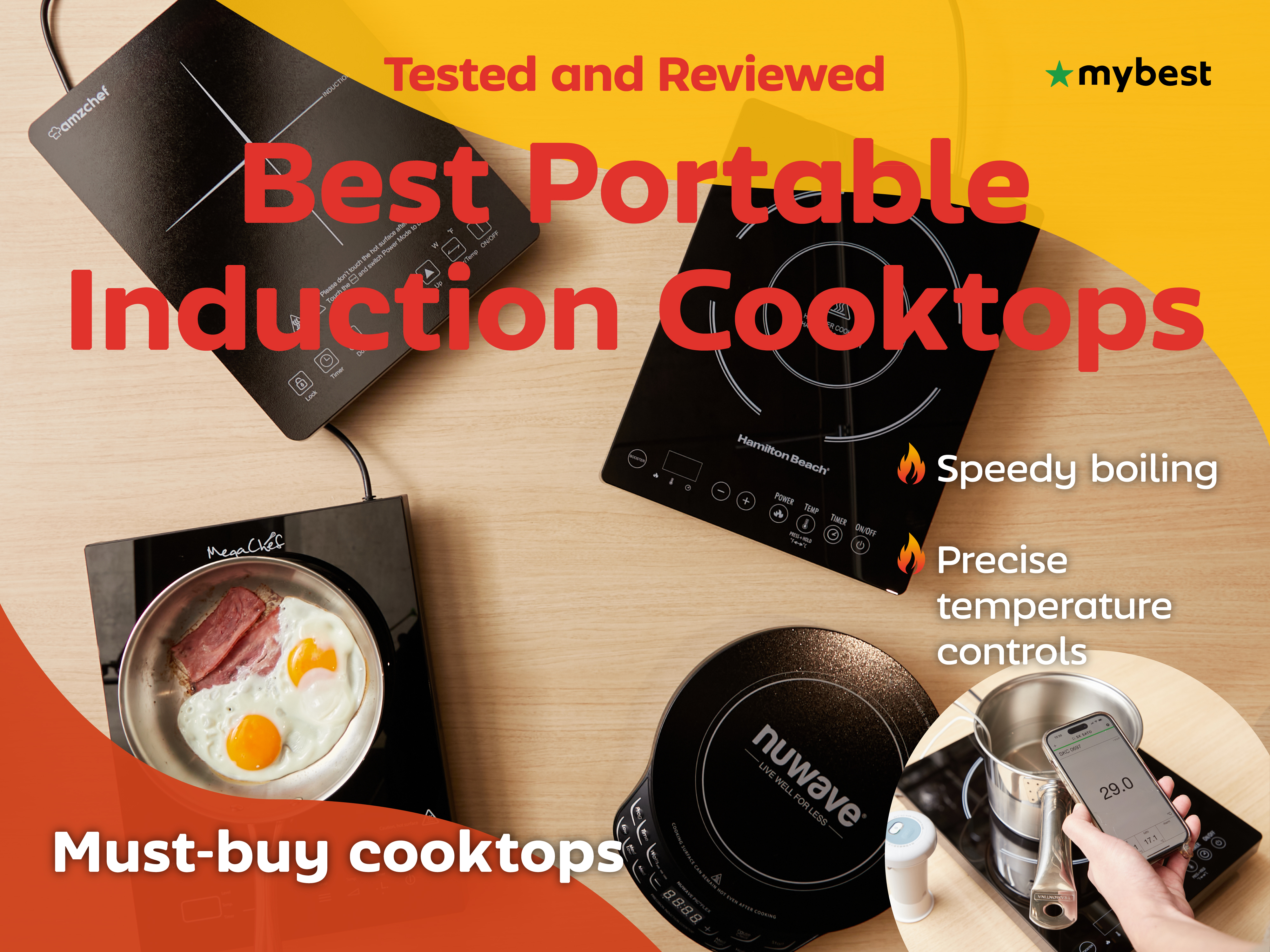 11 Best Portable Induction Cooktops [Tested and Reviewed] | mybest