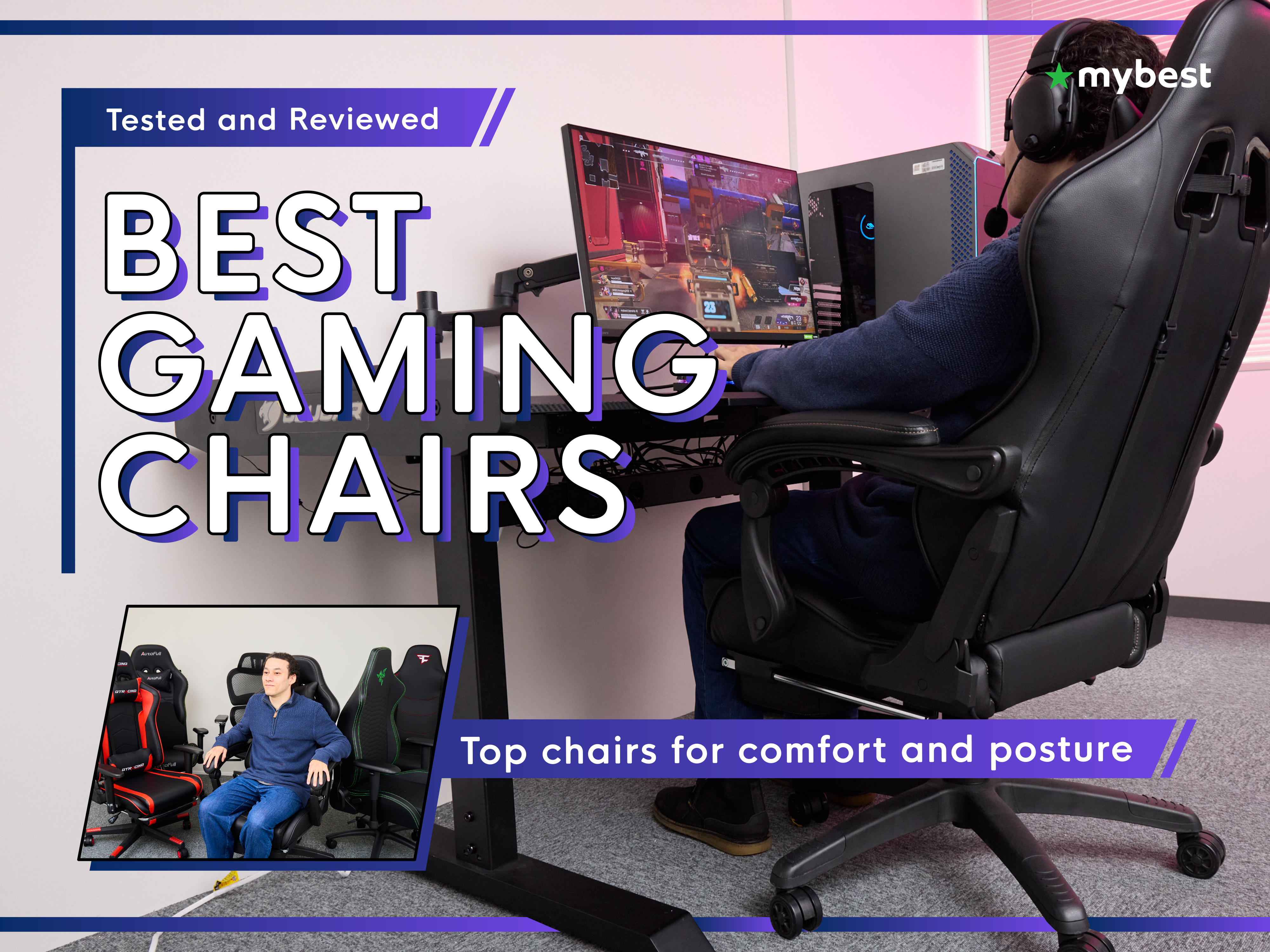 8 Best Gaming Chairs [Tested and Reviewed] | mybest