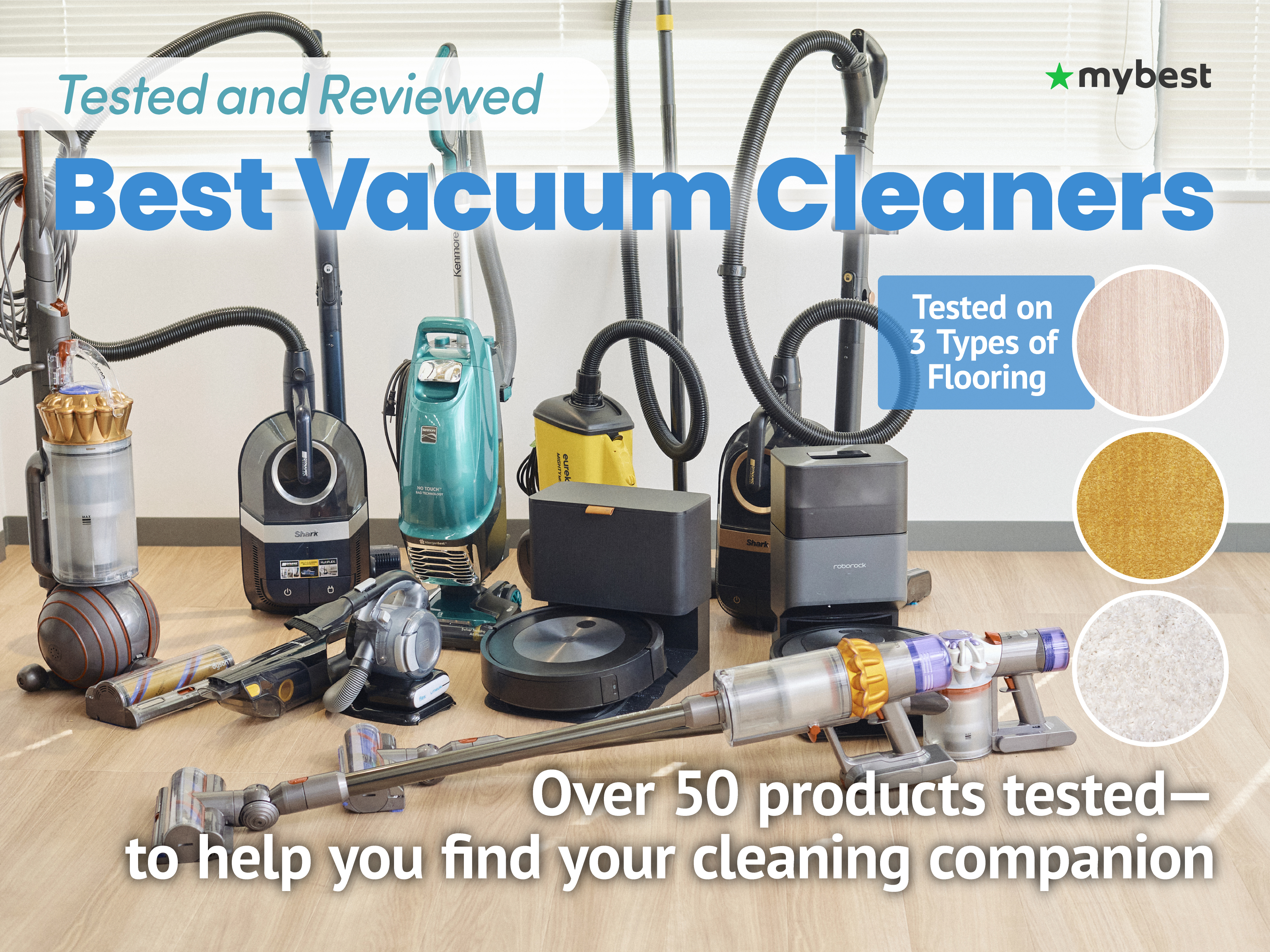 62 Best Vacuum Cleaners | mybest