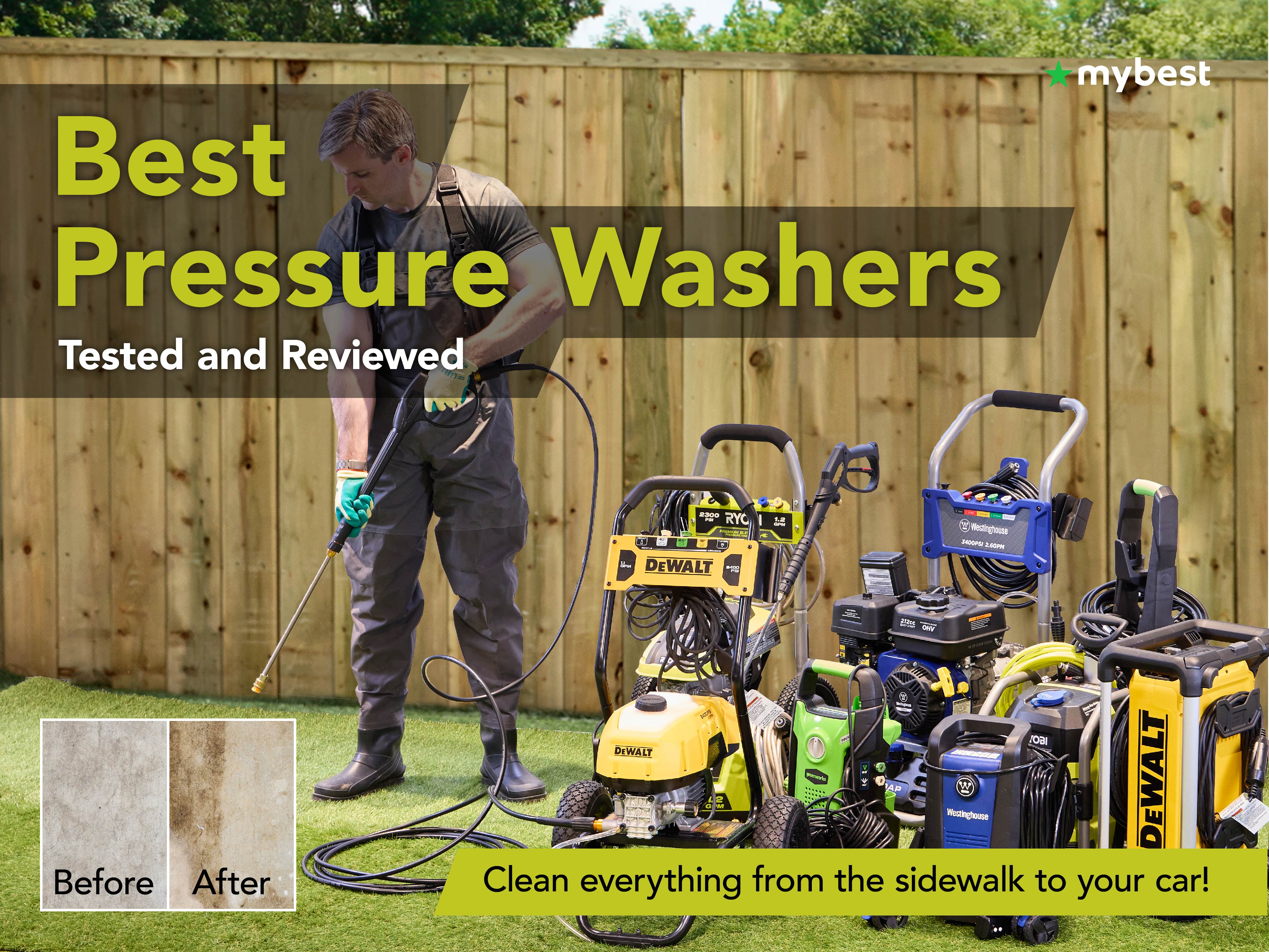 13 Best Pressure Washers [Tested and Reviewed] | mybest