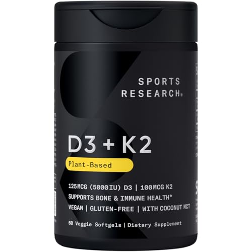 10 Best Vitamin D3 and K2 Supplements [Registered Dietitian-Reviewed ...
