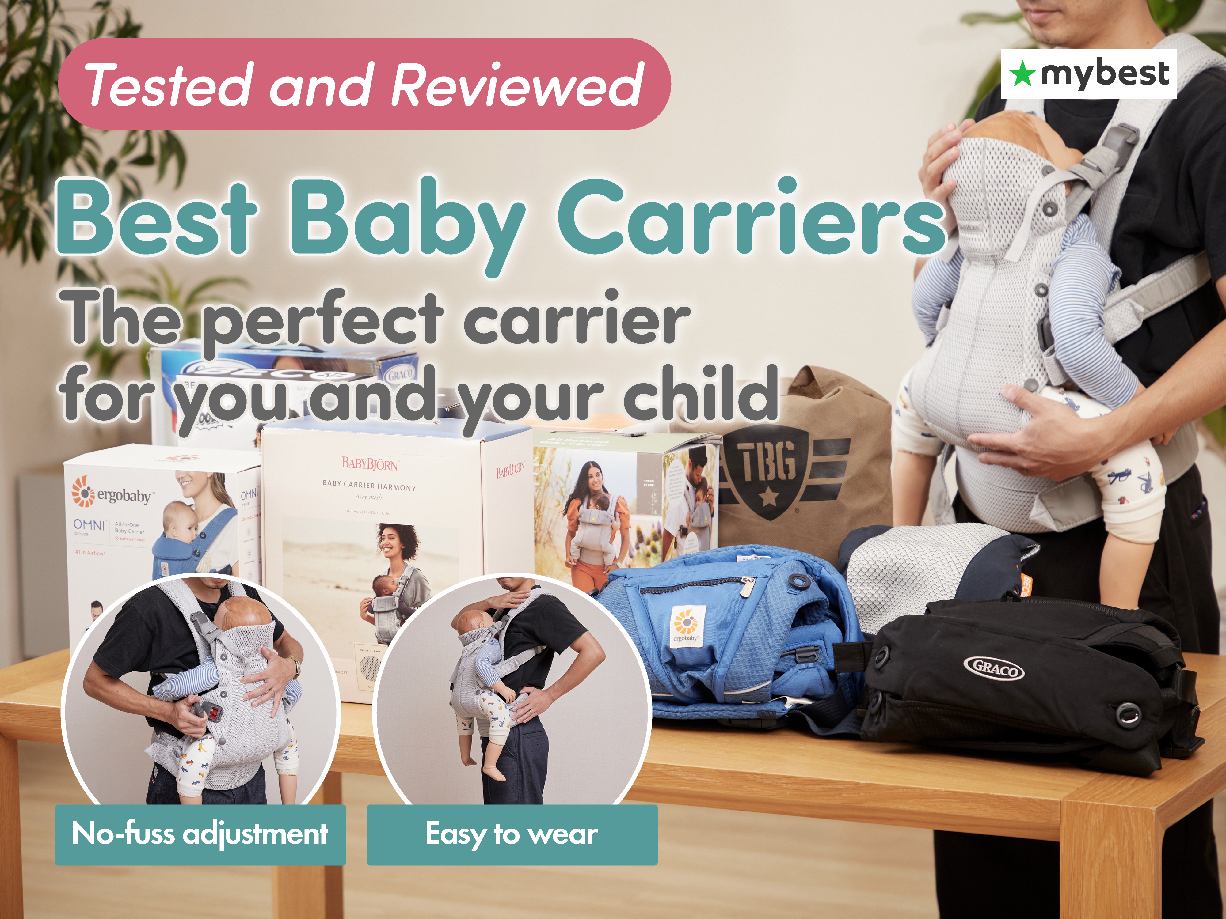 10 Best Baby Carriers [Tested and Reviewed] | mybest