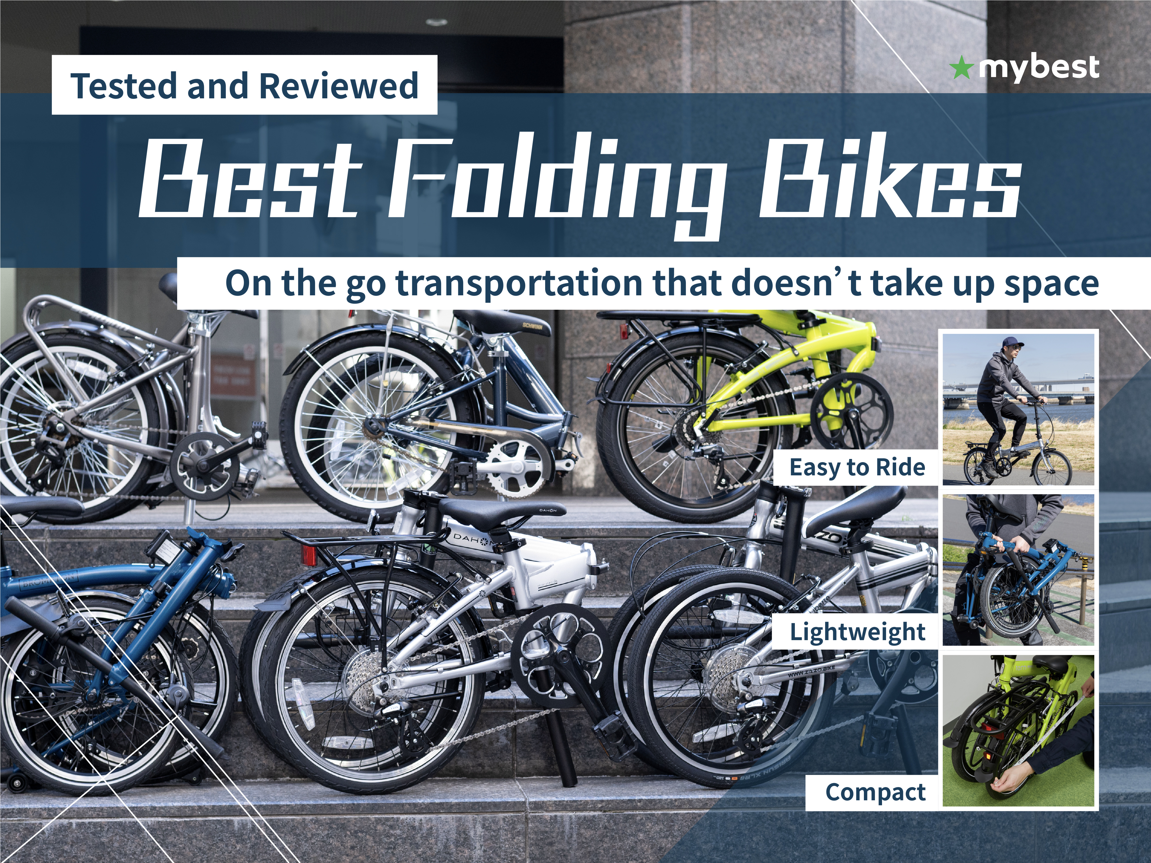 6 Best Folding Bikes [Tested and Reviewed] | mybest