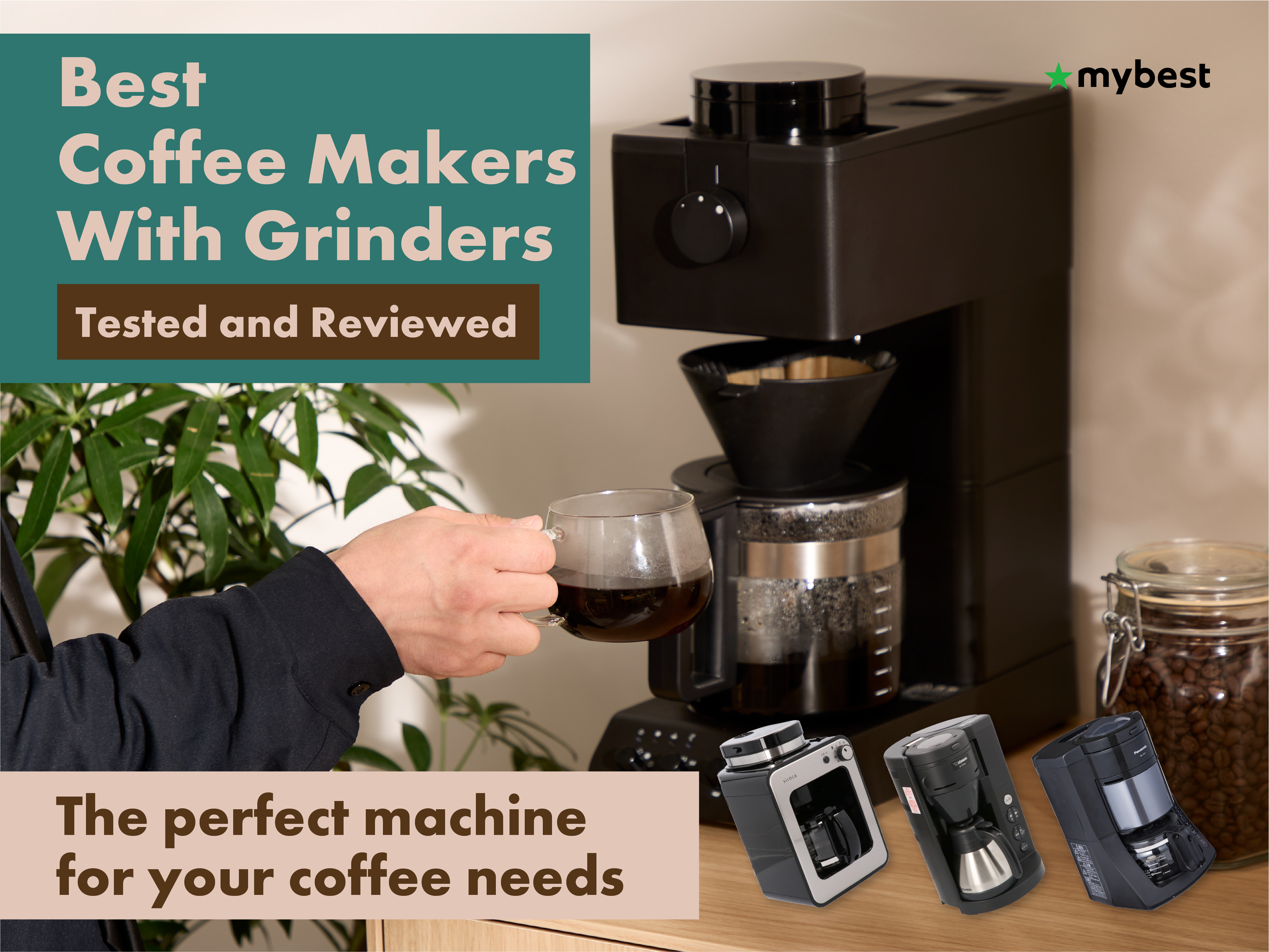 6 Best Coffee Makers with Grinders [Tested and Reviewed] | mybest