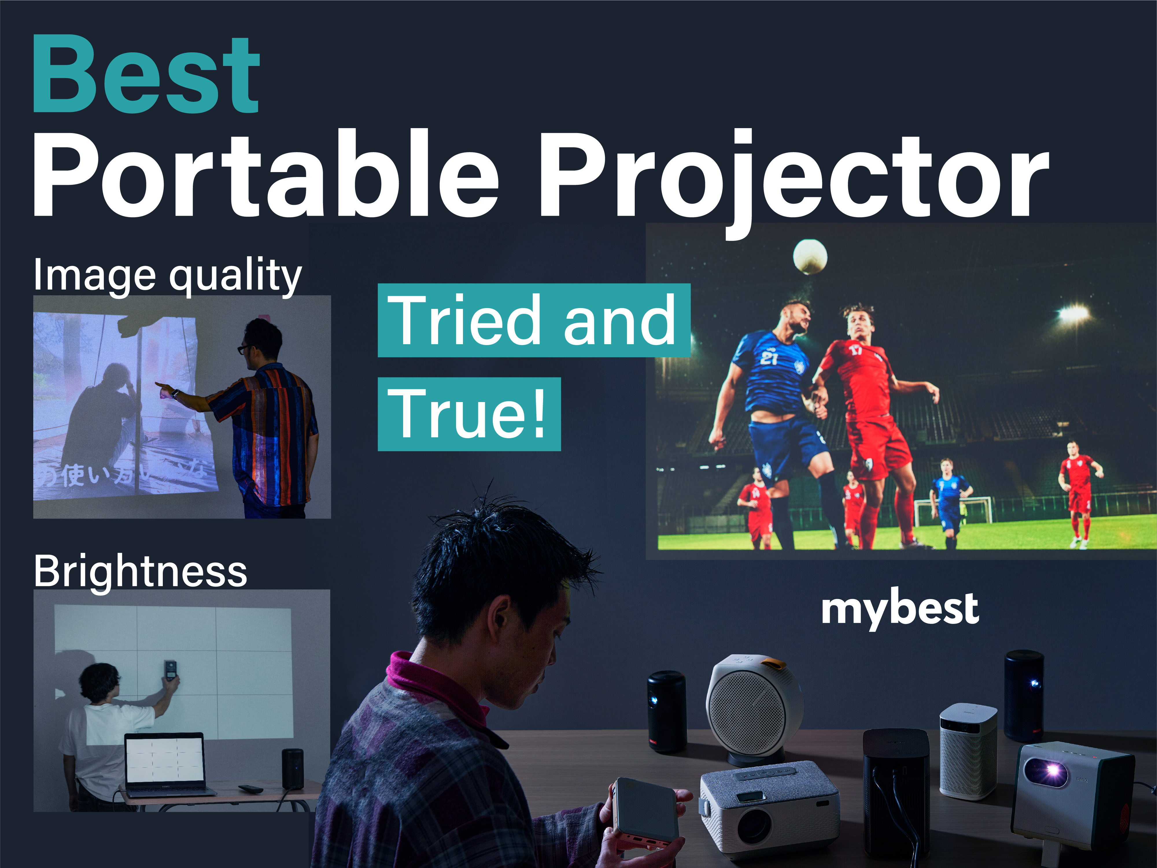 7 Best Portable Projectors [Tested and Reviewed] | mybest