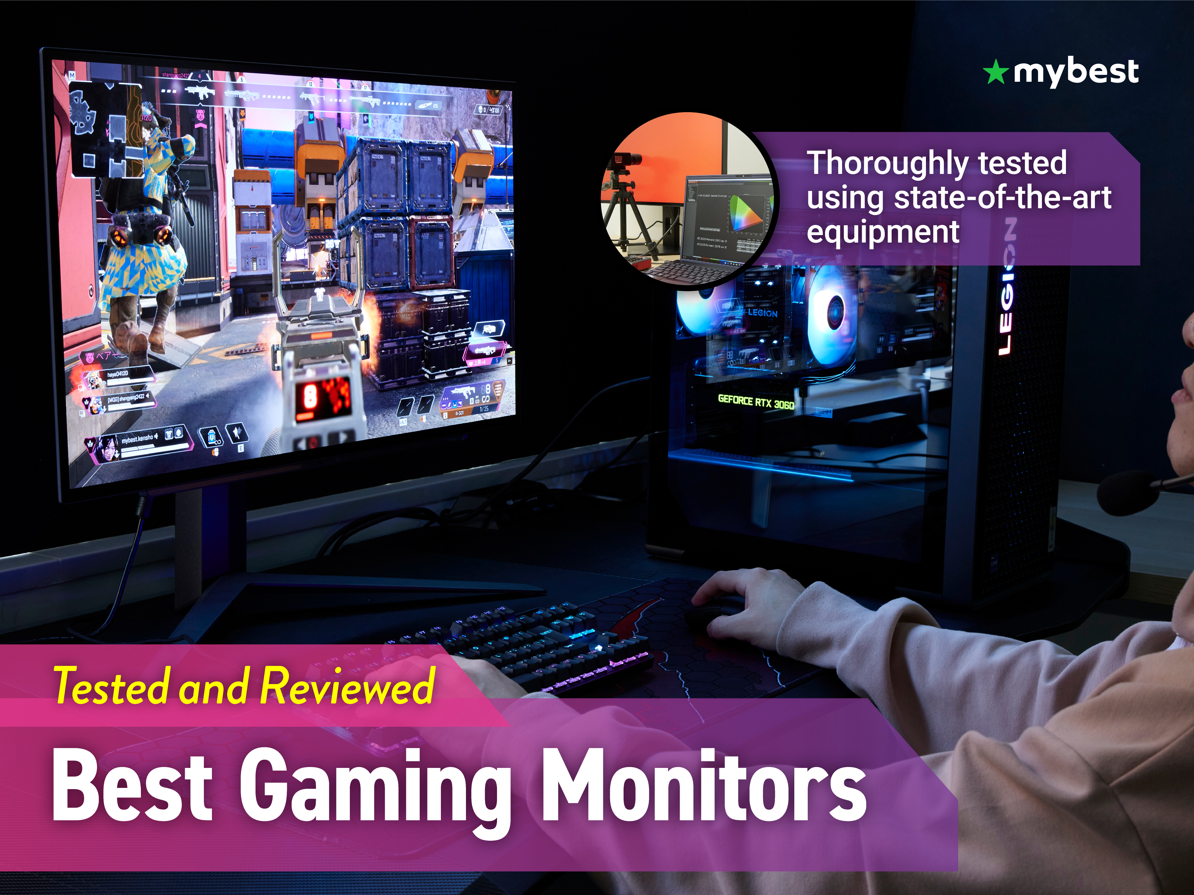 10 Best Gaming Monitors [Tested and Reviewed] | mybest