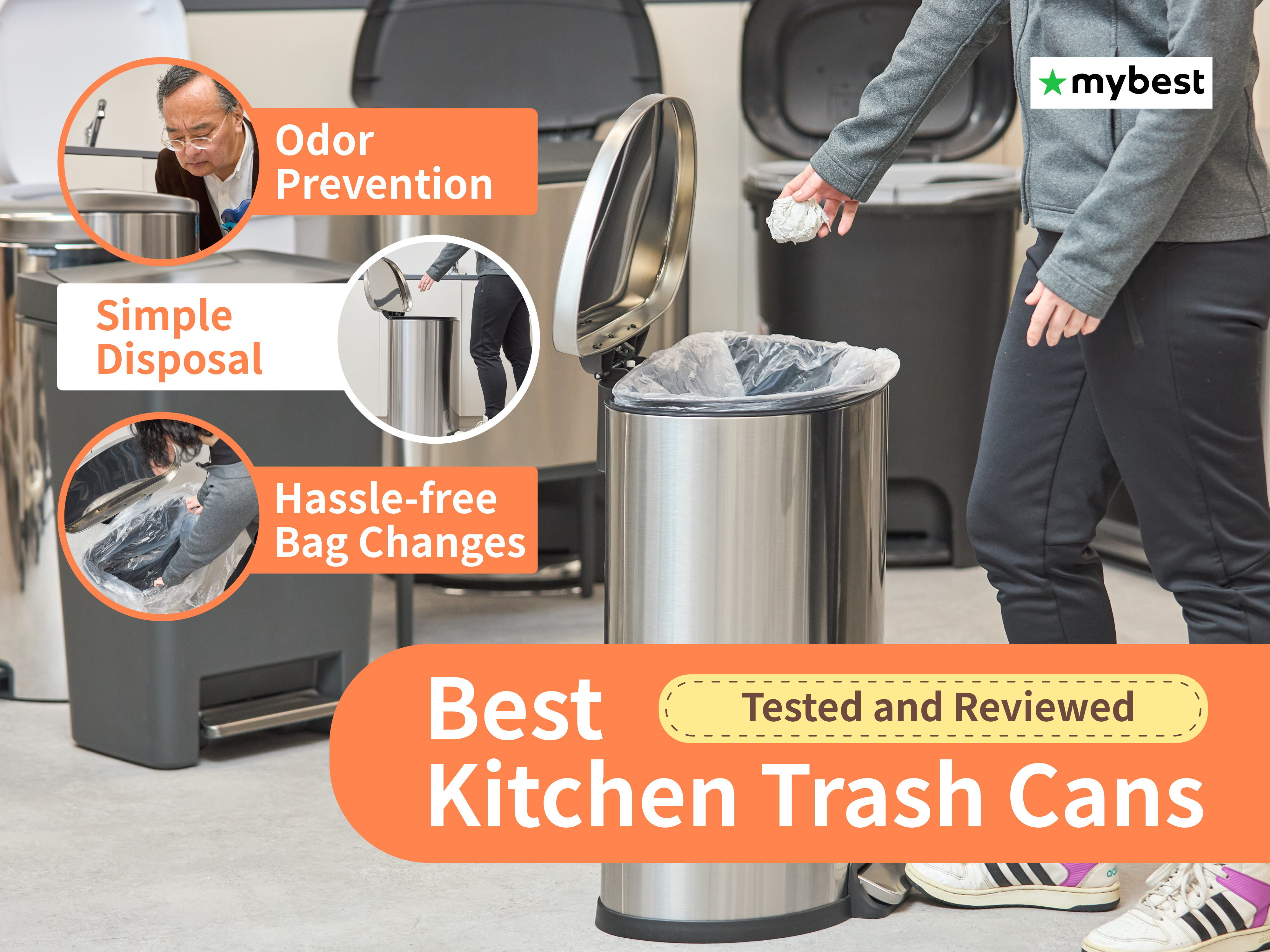 14 Best Kitchen Trash Cans [Tested and Reviewed] | mybest