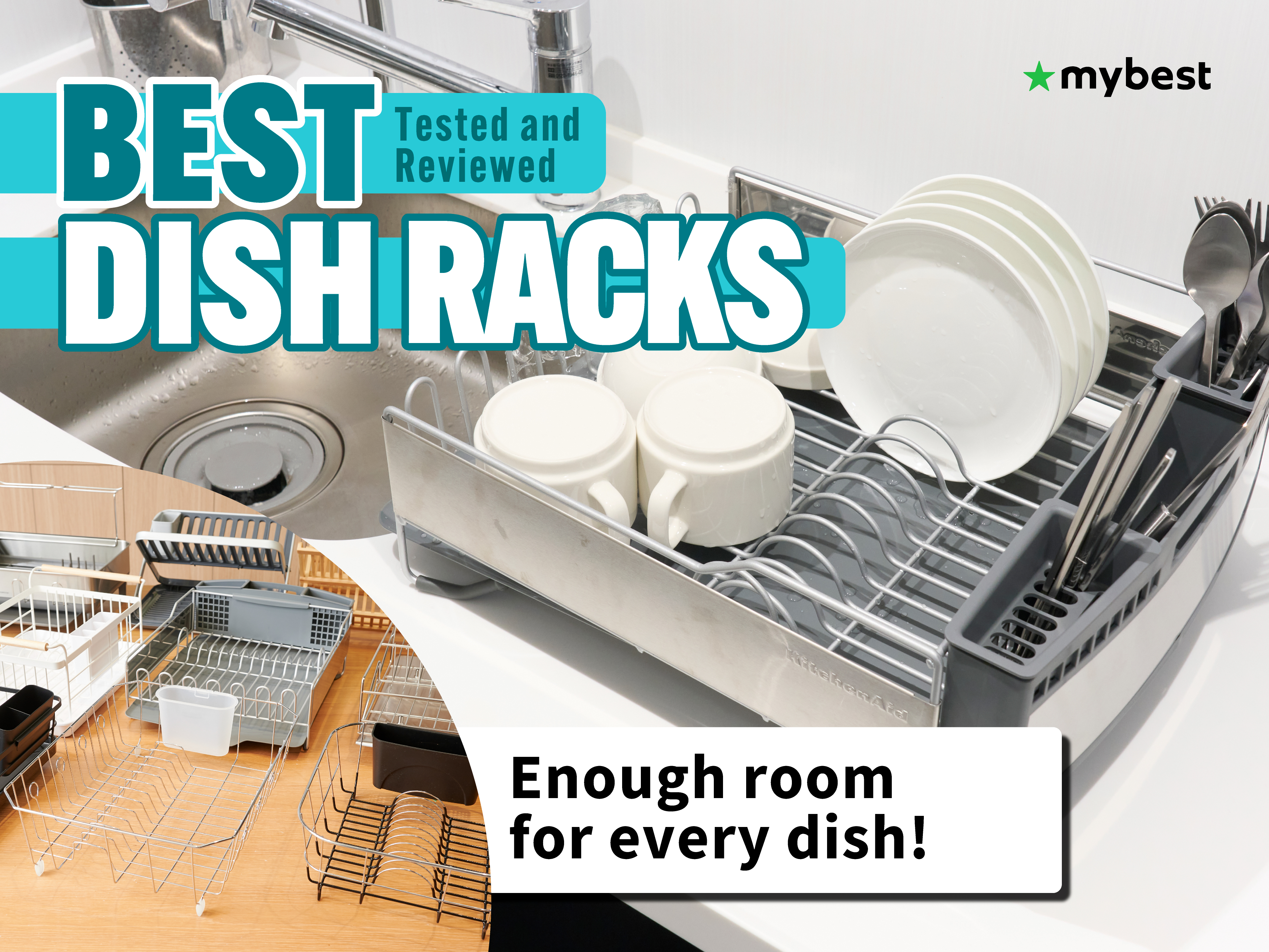 10 Best Dish Racks [Tested and Reviewed] | mybest
