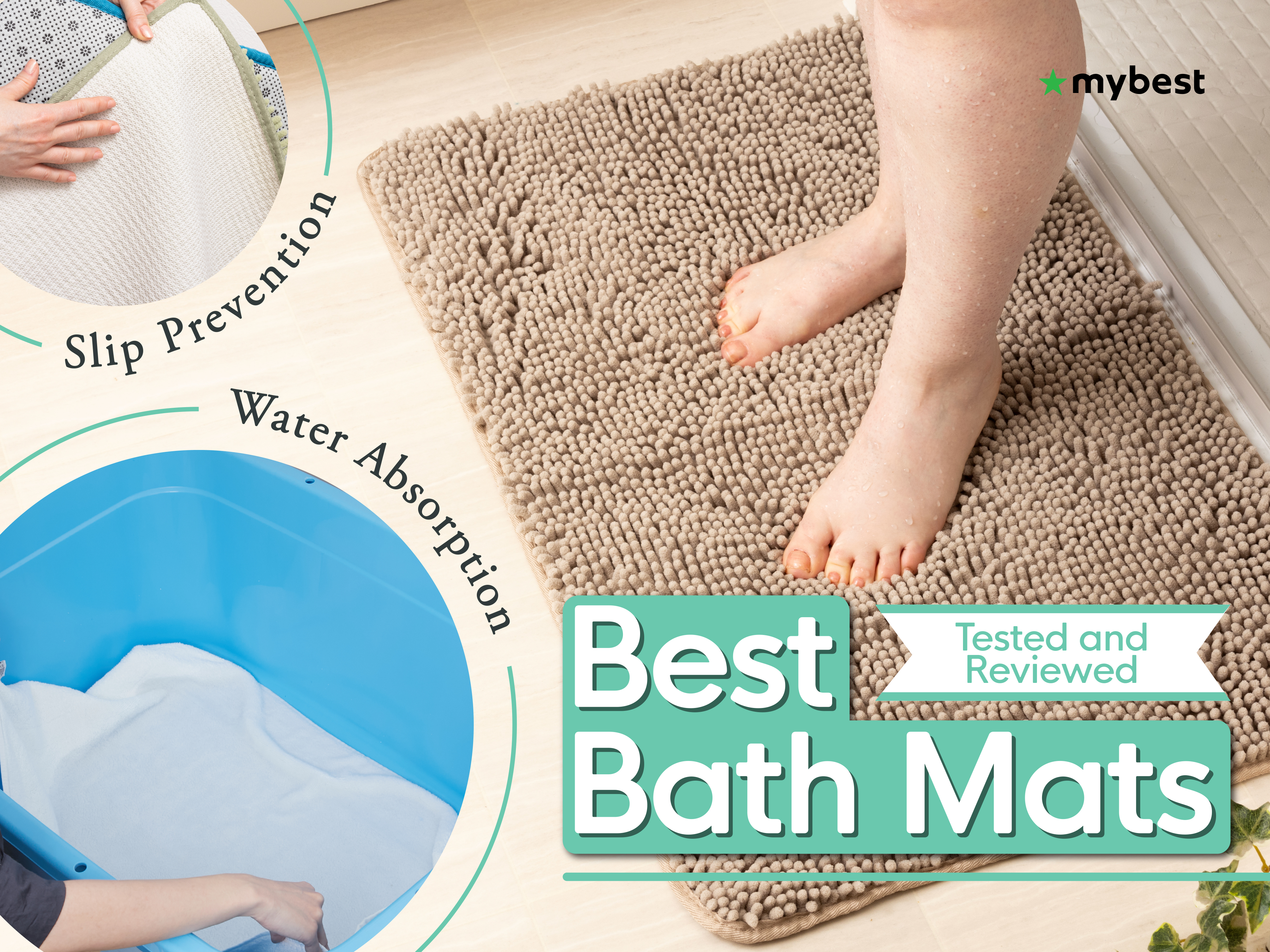 8 Best Bath Mats [Tested and Reviewed] | mybest